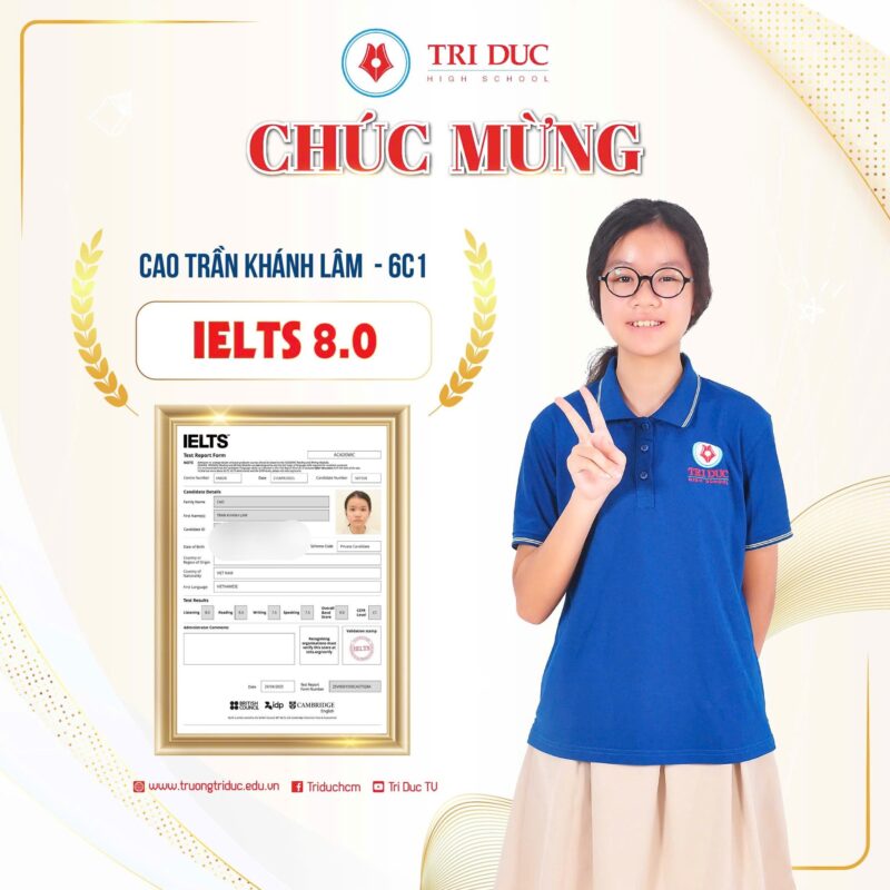 TRƯỜNG THCS & THPT TRÍ ĐỨC – TP. HCM – THÔNG TIN TRƯỜNG THCS & THPT TRÍ ĐỨC TẠI TP. HCM